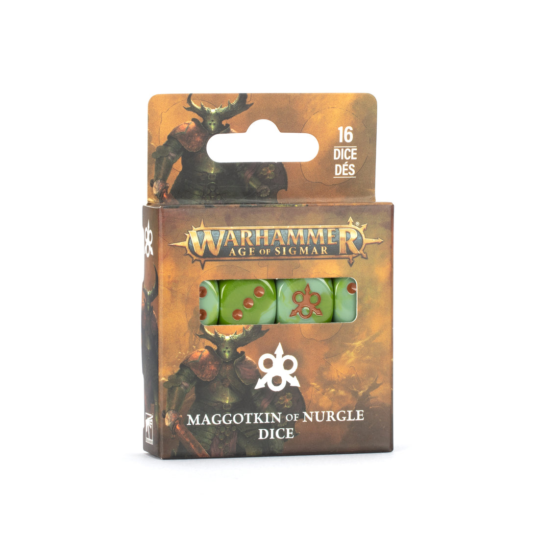Age of Sigmar: Maggotkin of Nurgle Dice | Kirton Games